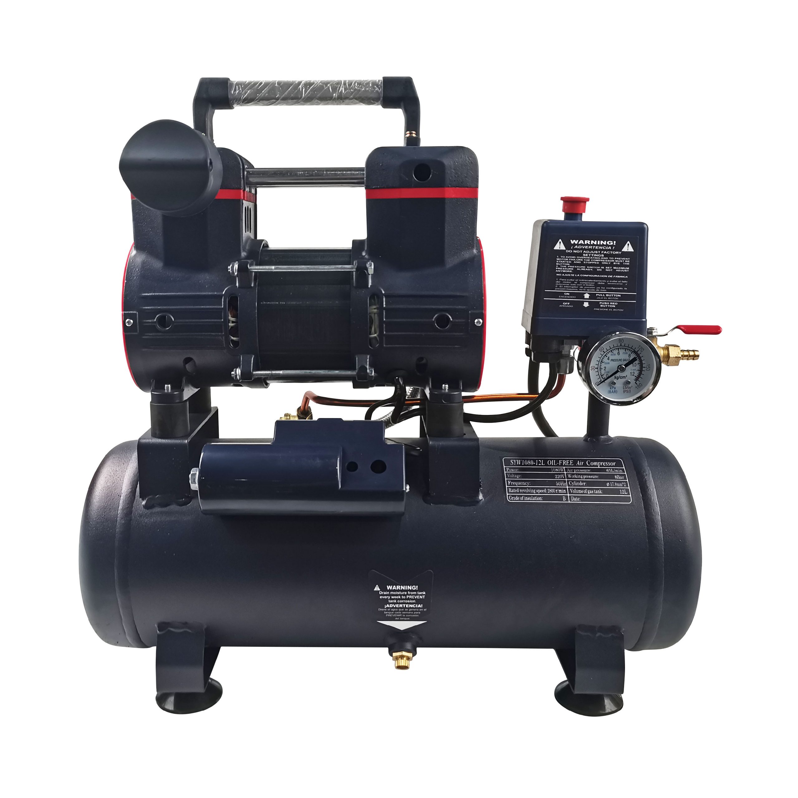 2022 Large Tank High Quality Efftool Air Compressor Power Tool AC-12L ...