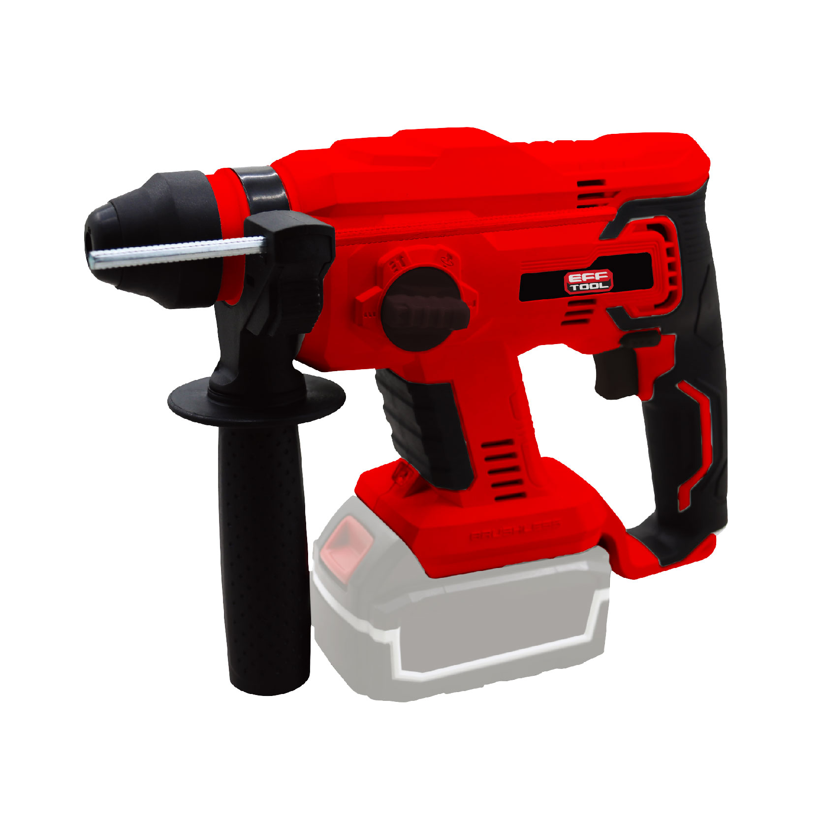 EFFTOOL 20V LH-NH01 Portable Brushless CORDLESS ROTARY HAMMER | | Power ...