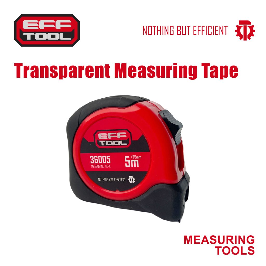 Transparent Measuring Tape 36005 | | Power Tools | EFFTOOL
